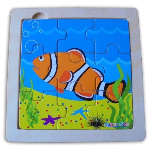 Kaper Kidz | 9 Piece Jigsaw Puzzle | Clown Fish | Frombabytokids.com.au