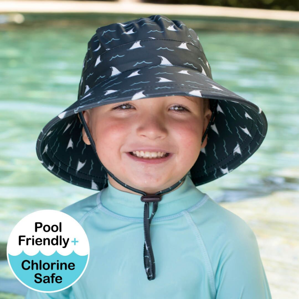 Bedhead Hats | Swim Bucket Hat | UPF 50+ | Jaws | Frombabytokids.com.au