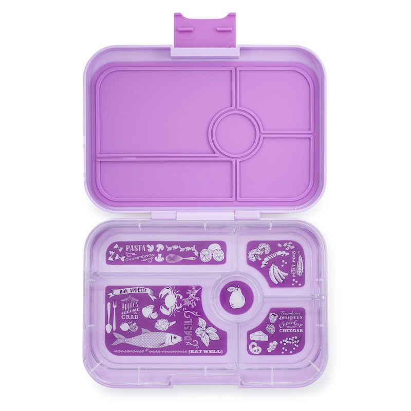 Yumbox | Tapas | 5 section | Lila Purple | Frombabytokids.com.au
