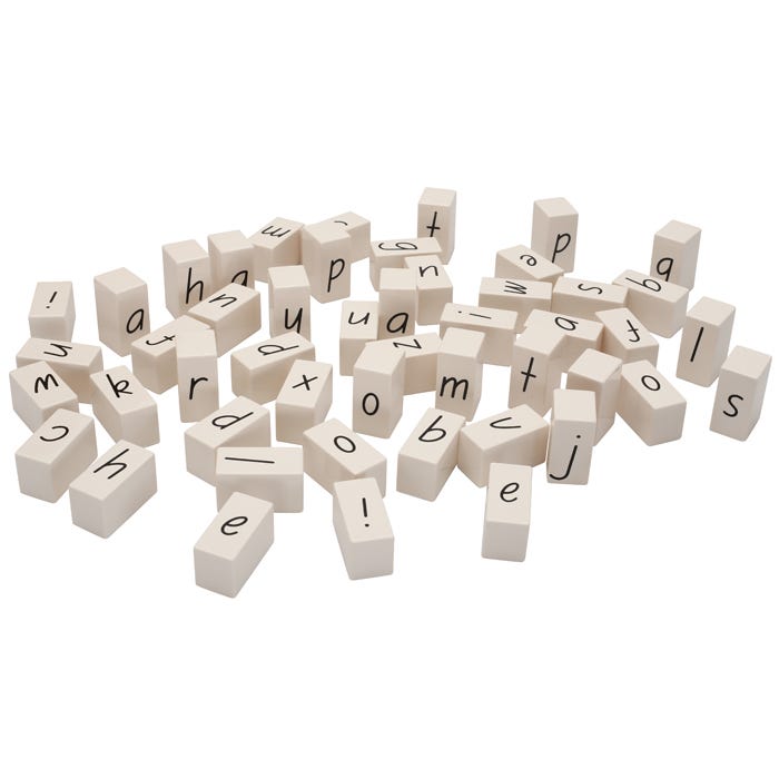 COKO | Lower Case Letters Phonics Bricks | Frombabytokids.com.au