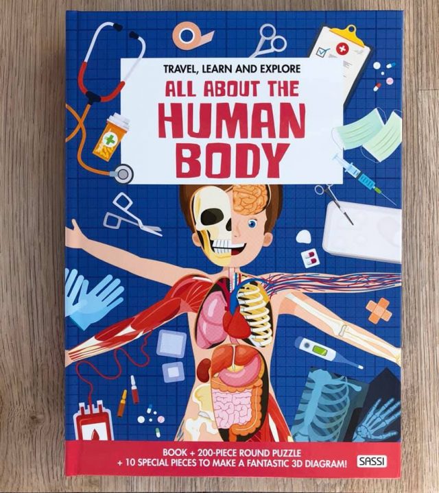 Sassi | Puzzle | All about the Human Body | 200 pieces | Frombabytokids ...
