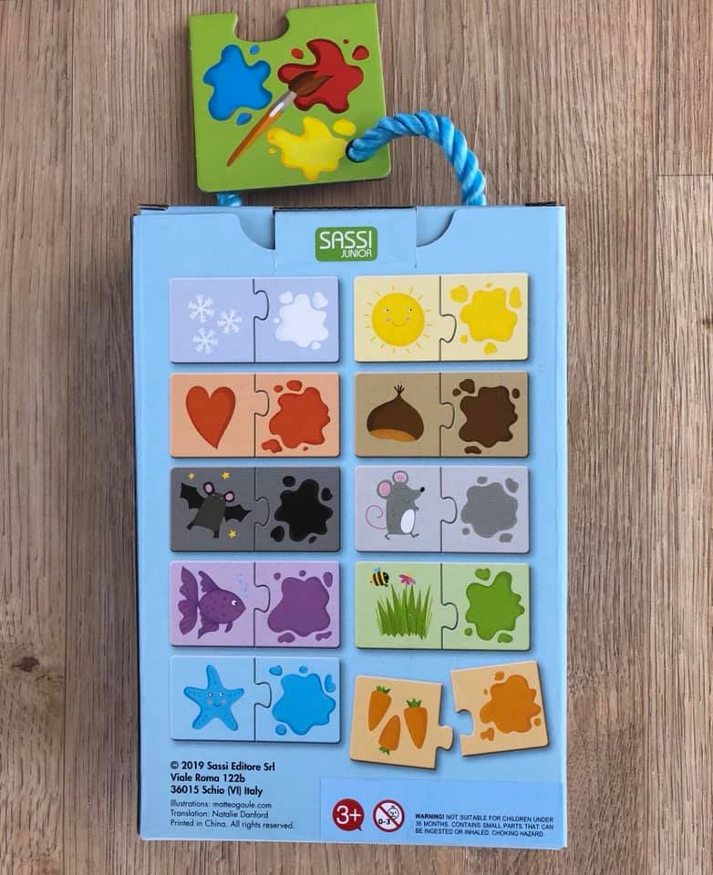 Sassi | Junior Puzzle | Colours | Frombabytokids.com.au