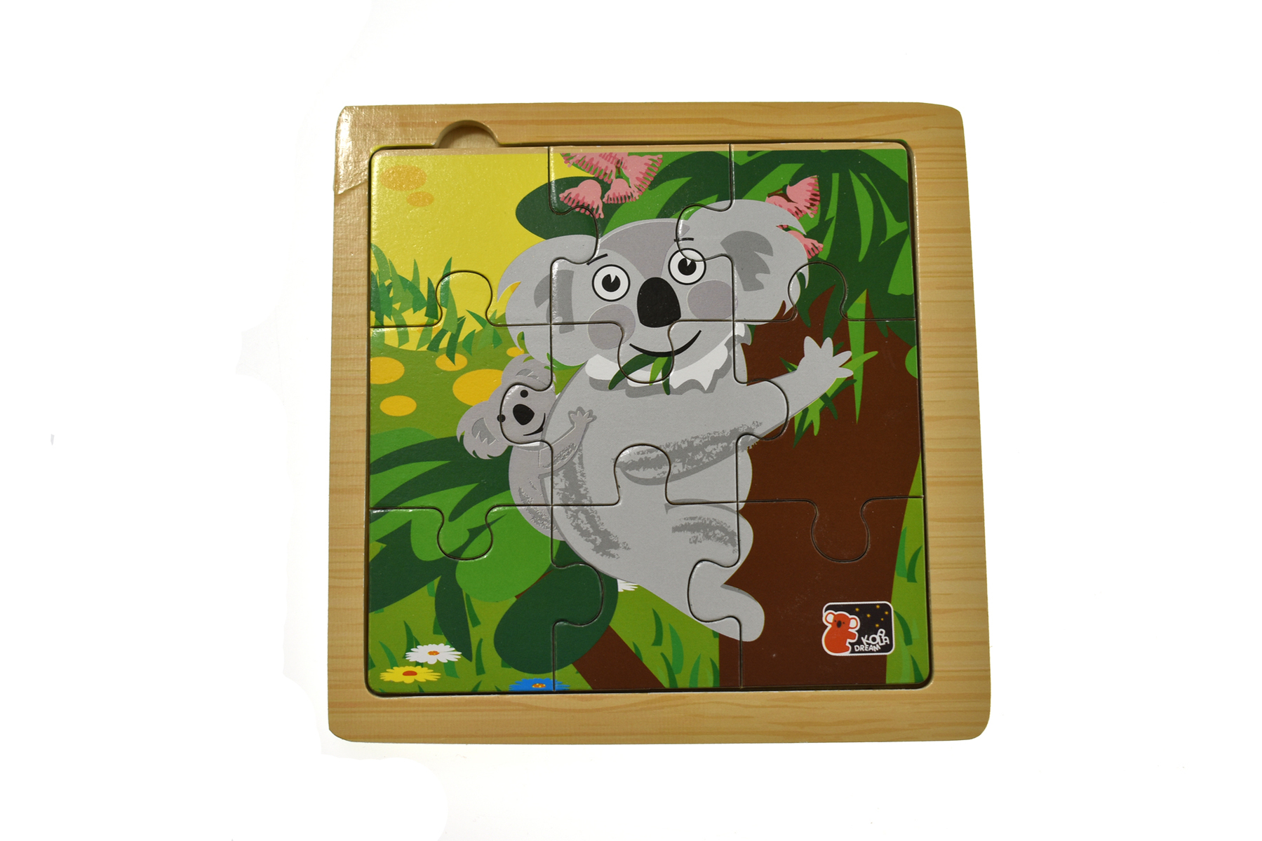 Wooden Koala Puzzle | 9 pieces | Frombabytokids.com.au